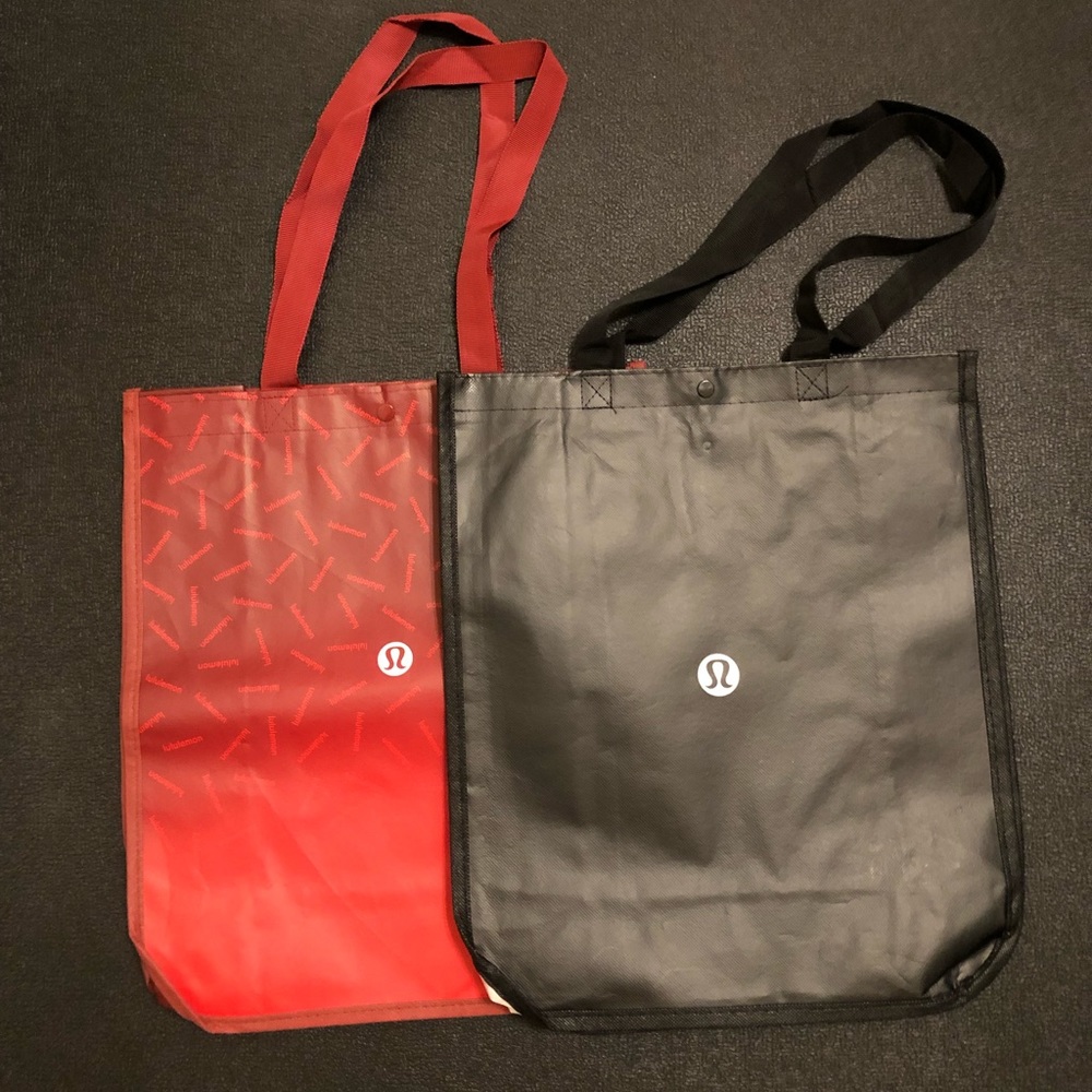 Lululemon Reusable Big Size Tote Bag Bundle - Gem